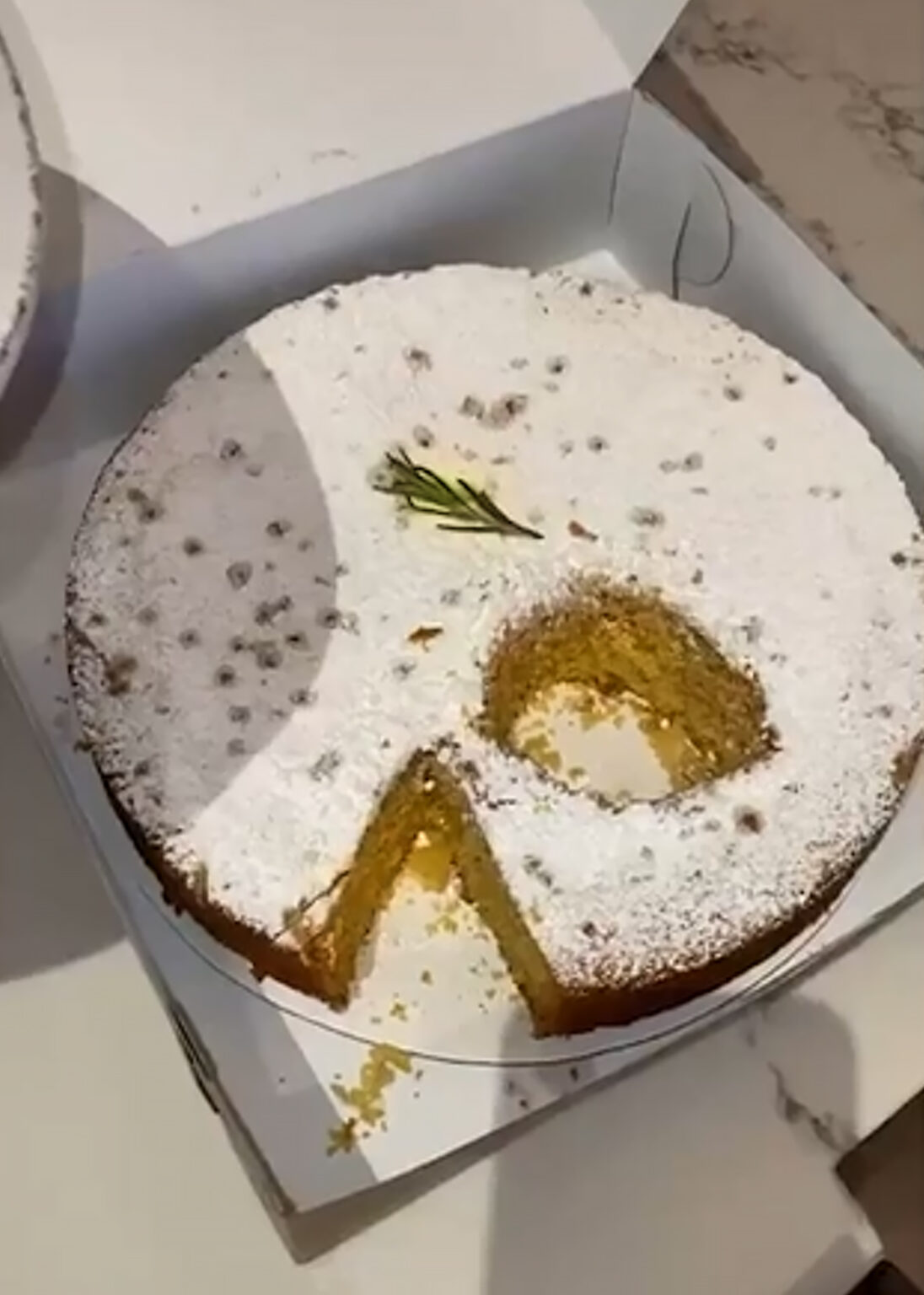 Rosemary Olive Oil Cake, the Best Not Too Sweet Cake - The Delicious Life