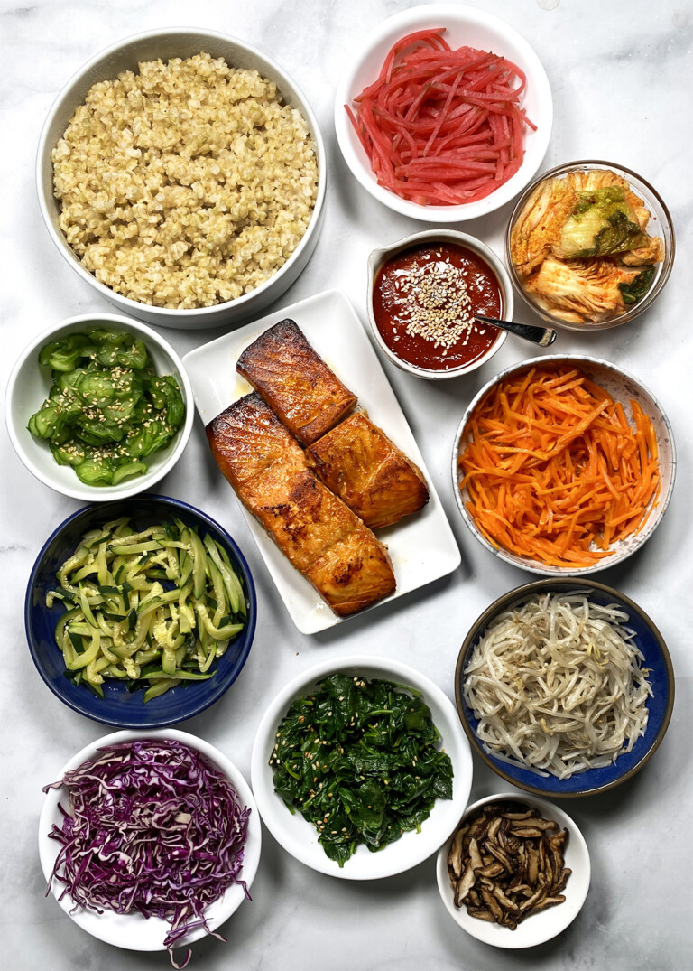 Salmon Bibimbap, How to Make the Healthiest Bowl - The Delicious Life