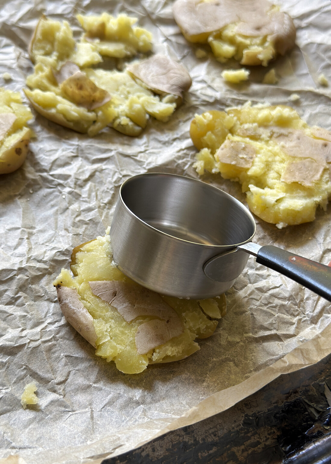 Salt and Vinegar Crispy Smashed Potatoes, like the Chips but Better ...