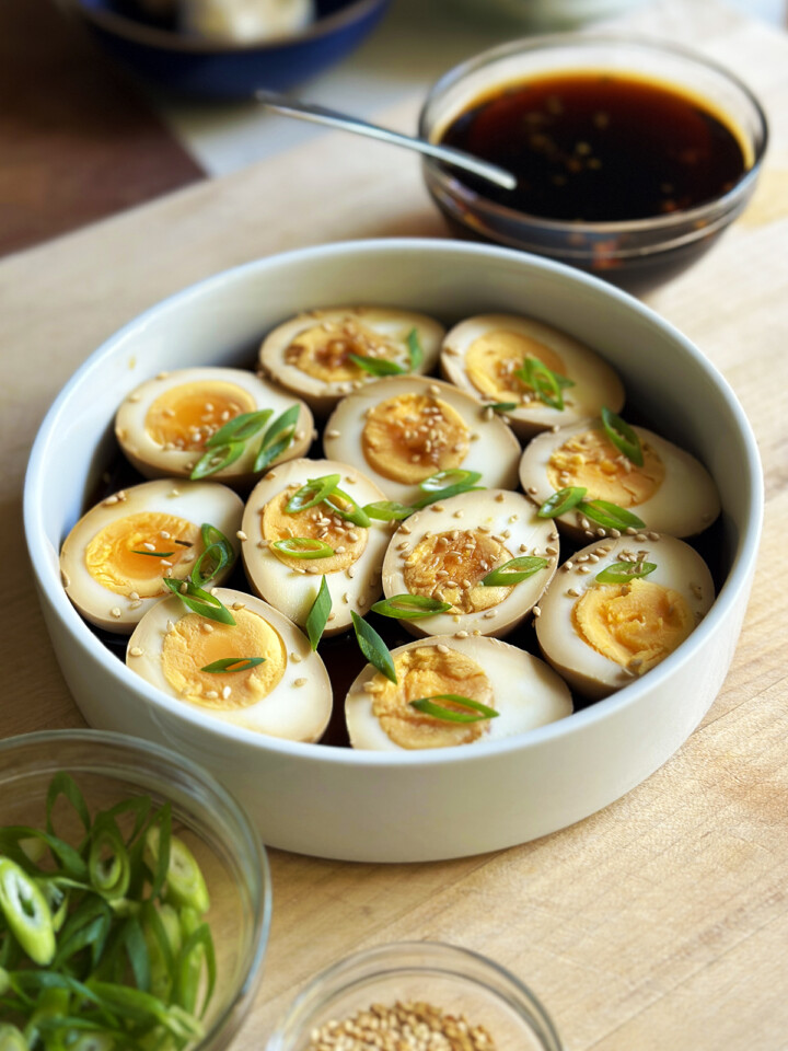 Kimchi Deviled Eggs, a Spicier Twist to the Recipe - The Delicious Life