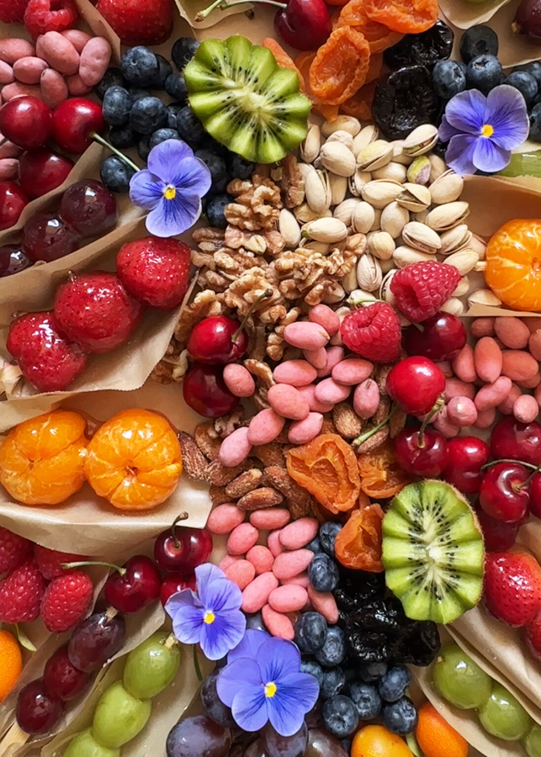 Candied Fruit Charcuterie Board, How to Make it Healthy - The Delicious ...
