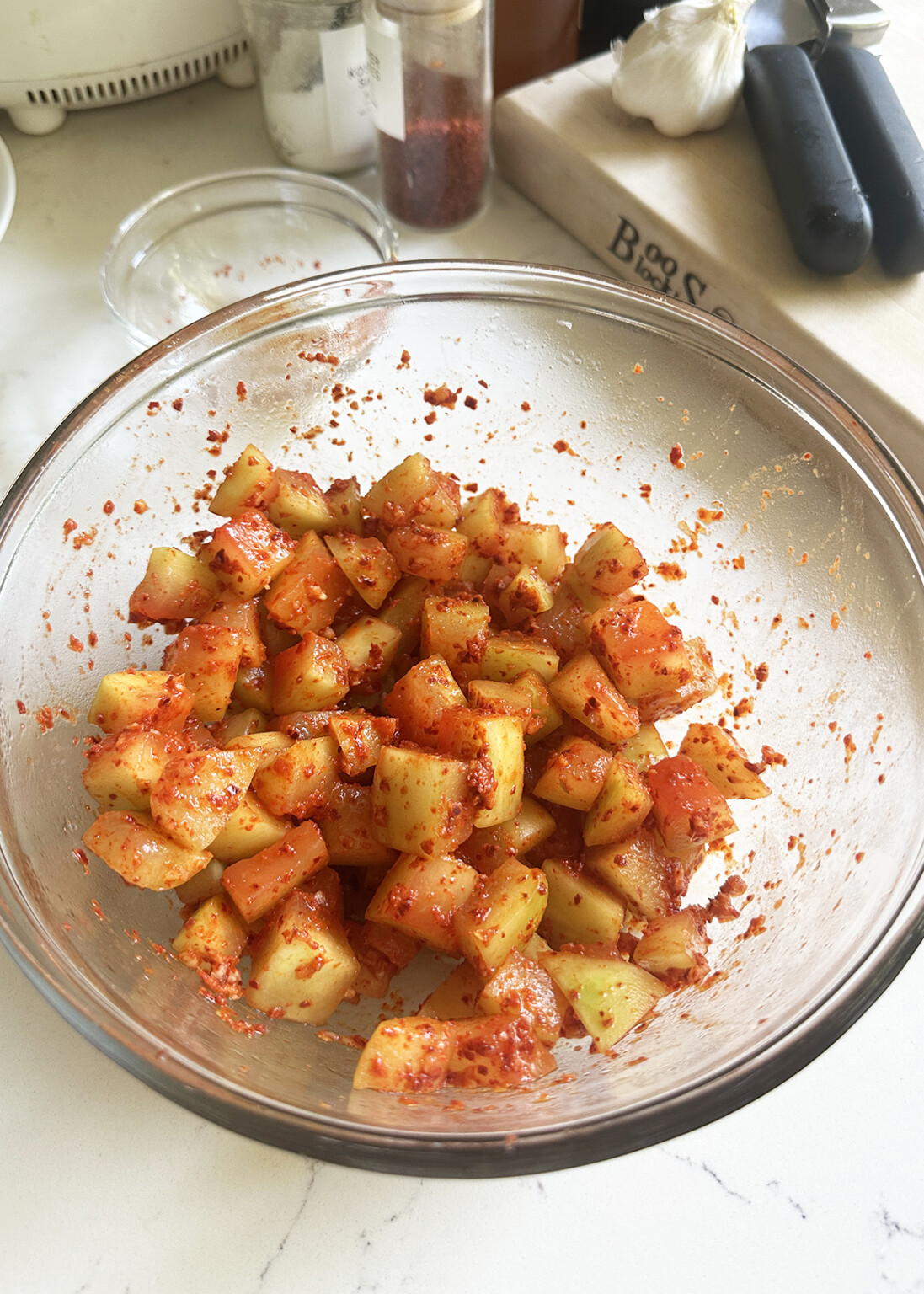 Watermelon Rind Kimchi, the Best Way to Use the Rind - The Delicious Life